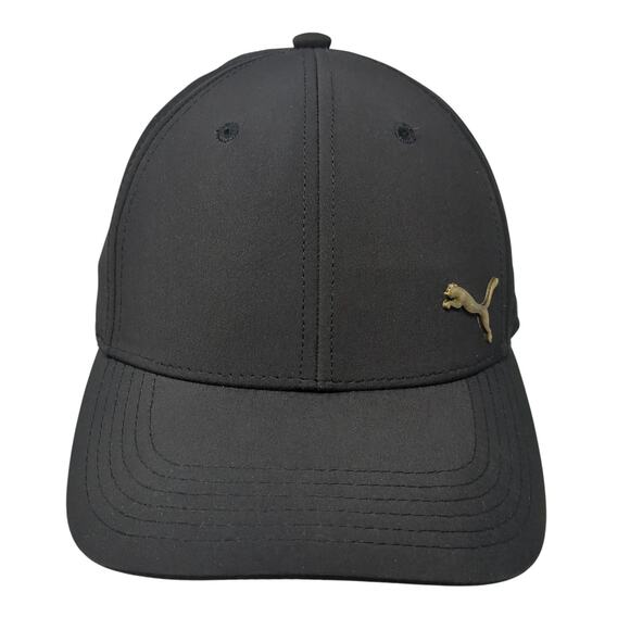 Puma | Accessories | Puma Alloy Stretch Fitted Hat Black Medium Solid ...